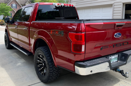 2019 Ford F-150 with 20x9 1 Fuel Blitz and 295/55R20 Nitto Ridge ...