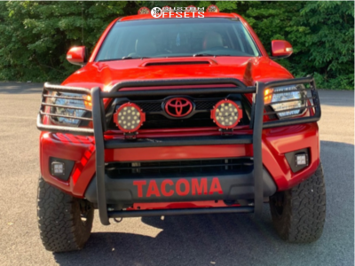 2014 Toyota Tacoma with 17x9 -12 XD Xd140 and 265/70R17 BFGoodrich All ...