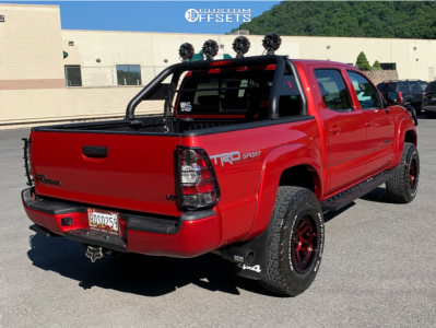 2014 Toyota Tacoma with 17x9 -12 XD Xd140 and 265/70R17 BFGoodrich All ...
