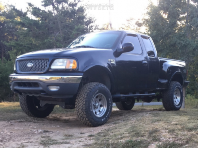 1999 Ford F-150 with 17x9 -12 American Racing Baja and 35/12.5R17 ...