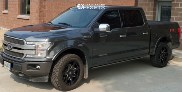 2018 Ford F-150 with 20x8.5 30 Black Rhino Mozambique and 275/55R20 ...