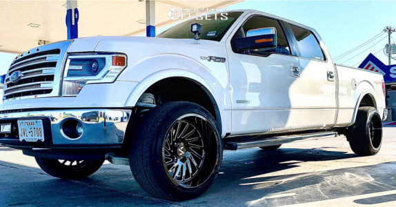 2014 Ford F-150 with 22x12 -55 ARKON OFF-ROAD Caesar and 305/40R22 ...