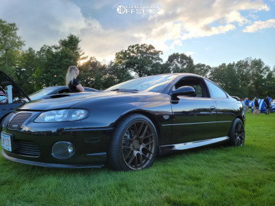 2004 Pontiac GTO with 18x8.5 35 Aodhan AH-X and 245/40R18 Federal SS595 ...