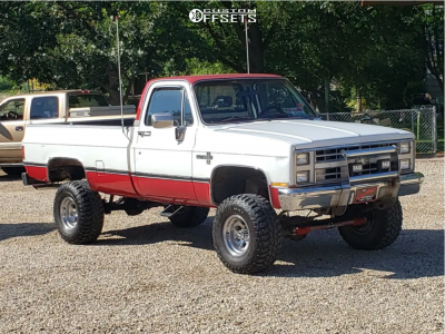 1986 Chevrolet K10 with 20x12 -44 Gear Off-Road Big Block and 35/13 ...