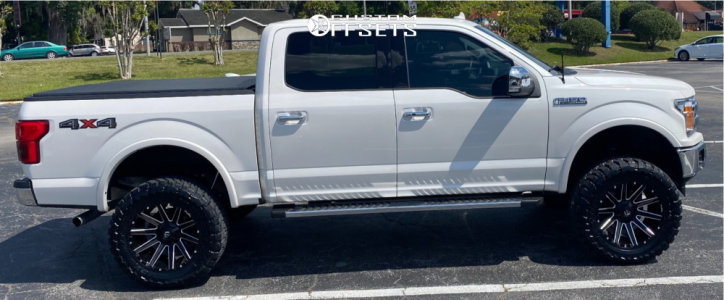 2018 Ford F-150 with 20x10 -24 Fuel Contra and 35/12.5R20 Toyo Tires ...