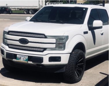 2020 Ford F-150 with 20x10 -19 Fuel Contra and 305/55R20 AMP Pro At and ...