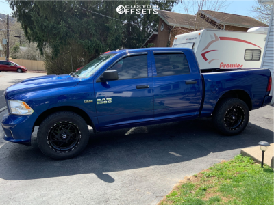 2016 Ram 1500 with 20x9 0 TIS 552B and 275/60R20 General Grabber Apt ...