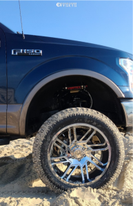 2019 Ford F-150 with 22x10 -25 ARKON OFF-ROAD DaVinci and 35/12.5R22 ...