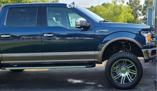 2019 Ford F-150 with 22x10 -25 ARKON OFF-ROAD DaVinci and 35/12.5R22 ...