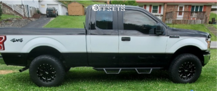 2019 Ford F-150 with 17x10 -24 Moto Metal Mo962 and 315/70R17 ...