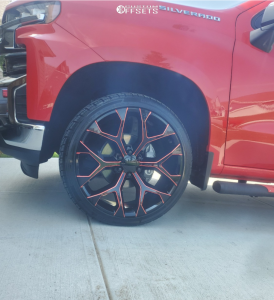 2020 Chevrolet Silverado 1500 with 24x10 0 OE Performance 176 and 295 ...