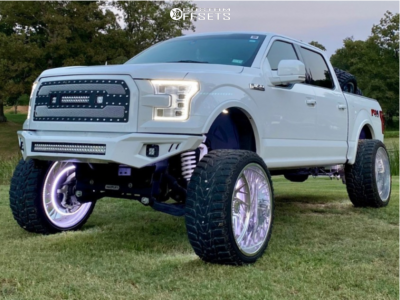 2016 Ford F-150 with 26x14 -76 Luxxx HD Raptor and 36/14.5R26 Versatyre ...
