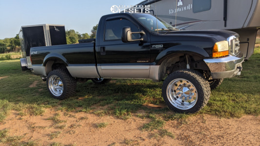 2001 Ford F-250 Super Duty with 22x14 0 Alcoa Super Single and 355 ...