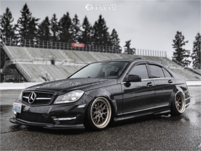 2014 Mercedes-Benz C250 | Custom Offsets