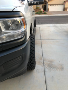 2021 Ram 2500 with 20x9 12 Vision Assassin and 33/12.5R20 Venom Power ...