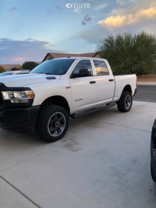 2021 Ram 2500 with 20x9 12 Vision Assassin and 33/12.5R20 Venom Power ...