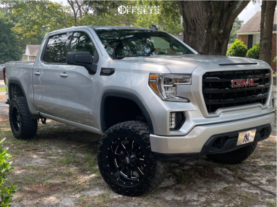 2020 GMC Sierra 1500 with 20x12 -44 Moto Metal Mo962 and 35/12.5R20 ...