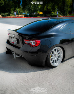 2013 Subaru BRZ with 18x9.5 22 ESR Cs12 and 215/35R18 Haida Hd921 and ...