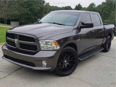 2015 Ram 1500 with 22x10 25 Factory Reproductions Fr70 and 305/45R22 ...