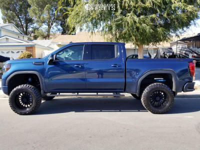 2021 GMC Sierra 1500 with 20x10 -18 XD Xd857 and 35/12.5R20 Landspider ...