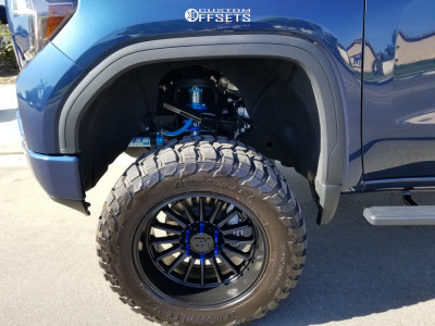 2021 GMC Sierra 1500 with 20x10 -18 XD Xd857 and 35/12.5R20 Landspider ...