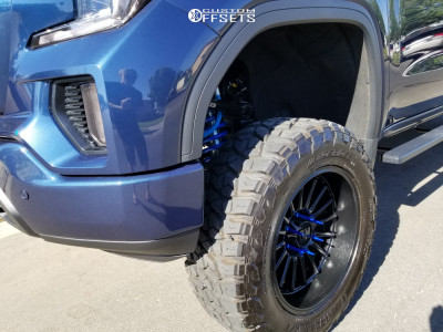 2021 GMC Sierra 1500 with 20x10 -18 XD Xd857 and 35/12.5R20 Landspider ...