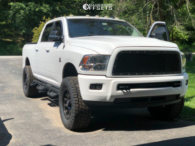2015 Ram 2500 with 20x9 -0 Fuel Vector and 325/60R20 Nitto Terra ...