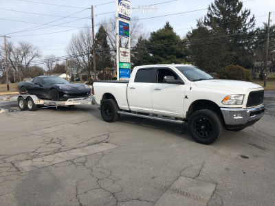 2015 Ram 2500 with 20x9 -0 Fuel Vector and 325/60R20 Nitto Terra ...
