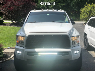 2015 Ram 2500 with 20x9 -0 Fuel Vector and 325/60R20 Nitto Terra ...