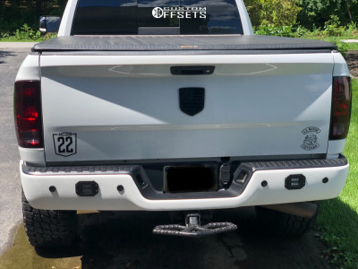 2015 Ram 2500 with 20x9 -0 Fuel Vector and 325/60R20 Nitto Terra ...