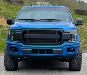 2019 Ford F-150 with 20x10 -25 Vision Rocker and 33/12.5R20 Venom Power ...