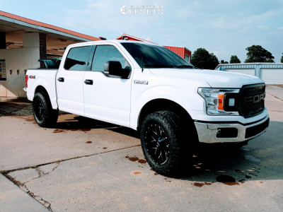 2018 Ford F-150 with 20x10 -19 Hardrock Affliction H700 and 35/12.5R20 ...