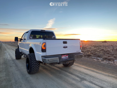 2008 Ford F-250 Super Duty with 22x14 -76 Vision Spyder and 35/15.5R22 ...