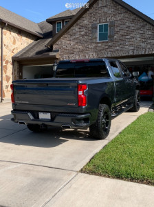 2020 Chevrolet Silverado 1500 with 20x9 1 Fuel Coupler D556 and 295 ...