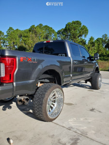 2019 Ford F-250 Super Duty with 26x14 -90 American Force Quantum Cc and ...
