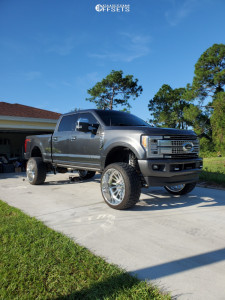 2019 Ford F-250 Super Duty with 26x14 -90 American Force Quantum Cc and ...