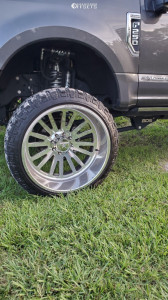 2019 Ford F-250 Super Duty with 26x14 -90 American Force Quantum Cc and ...