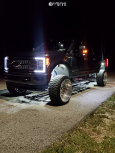2019 Ford F-250 Super Duty with 26x14 -90 American Force Quantum Cc and ...