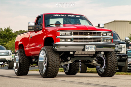 1993 Chevrolet K1500 with 26x14 -76 Hardcore Offroad Hc15 and 37/13 ...