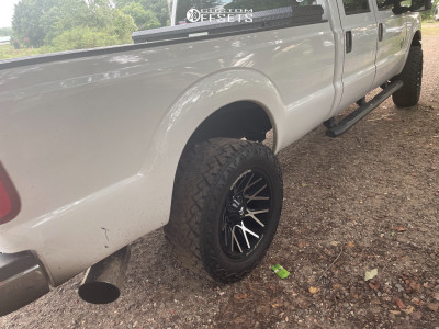 2015 Ford F-250 Super Duty with 20x12 -25 Dropstars 654bm and 35/12 ...