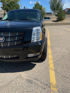 2014 Cadillac Escalade with 22x10 -25 Hardrock Commander and 285/45R22 ...