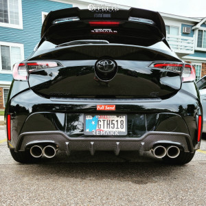 2021 Toyota Corolla with 18x9.5 38 XXR 567 and 225/40R18 Vercelli ...