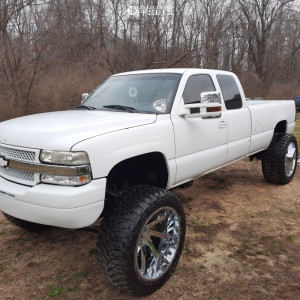2001 Chevrolet Silverado 2500 HD Wheel Offset Super Aggressive 3"-5 ...