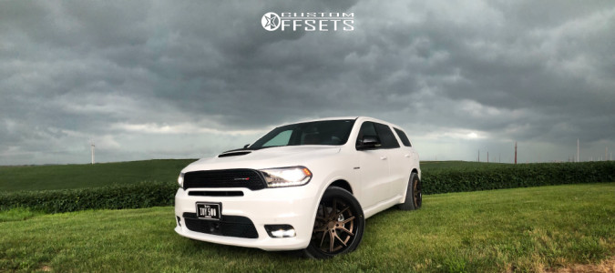 2021 Dodge Durango with 22x11.5 0 Ferrada FR2 and 285/40R22 Lexani Lx ...