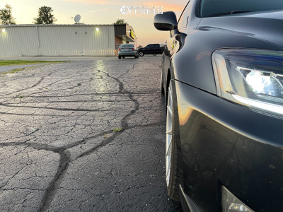 2007 Lexus IS350 with 19x8.5 35 Stance Sf-01 and 235/35R19 Nankang Ns ...