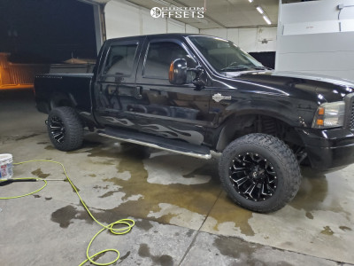 2007 Ford F-350 Super Duty with 20x12 -43 Fuel Assault and 35/12.5R20 ...