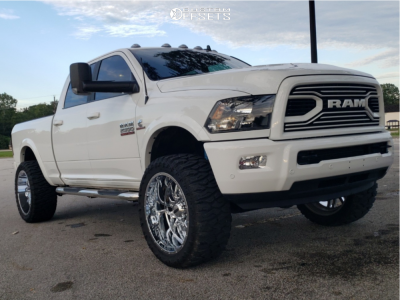 2018 Ram 2500 with 24x12 -44 Ultra Hunter and 38/13.5R24 Atturo Trail ...