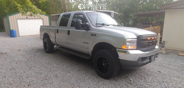 2002 Ford F-250 Super Duty with 18x10 -24 Moto Metal Mo970 and 265 ...
