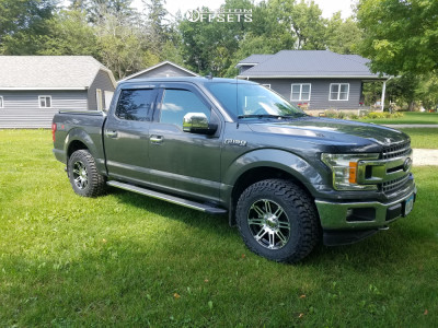 2019 Ford F-150 with 18x9 25 Ultra Machine and 275/70R18 Mickey ...