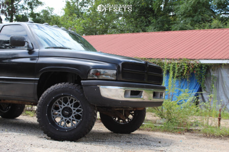1997 Dodge Ram 1500 with 20x12 -51 Vision Rocker and 35/12.5R20 ...